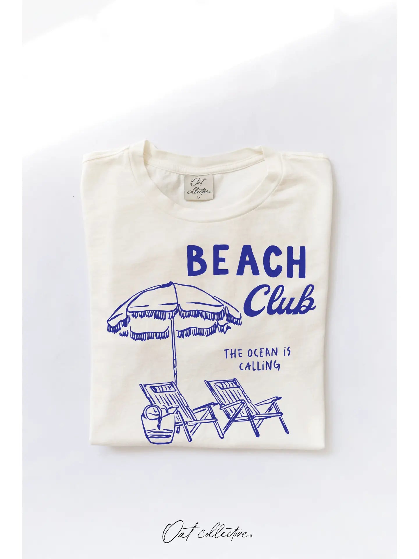 Beach Club Mineral Washed Graphic Top – The Ivory Palm