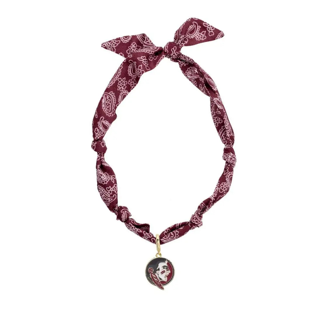 Florida State Seminoles Logo Bandana Scarf Necklace – The Ivory Palm
