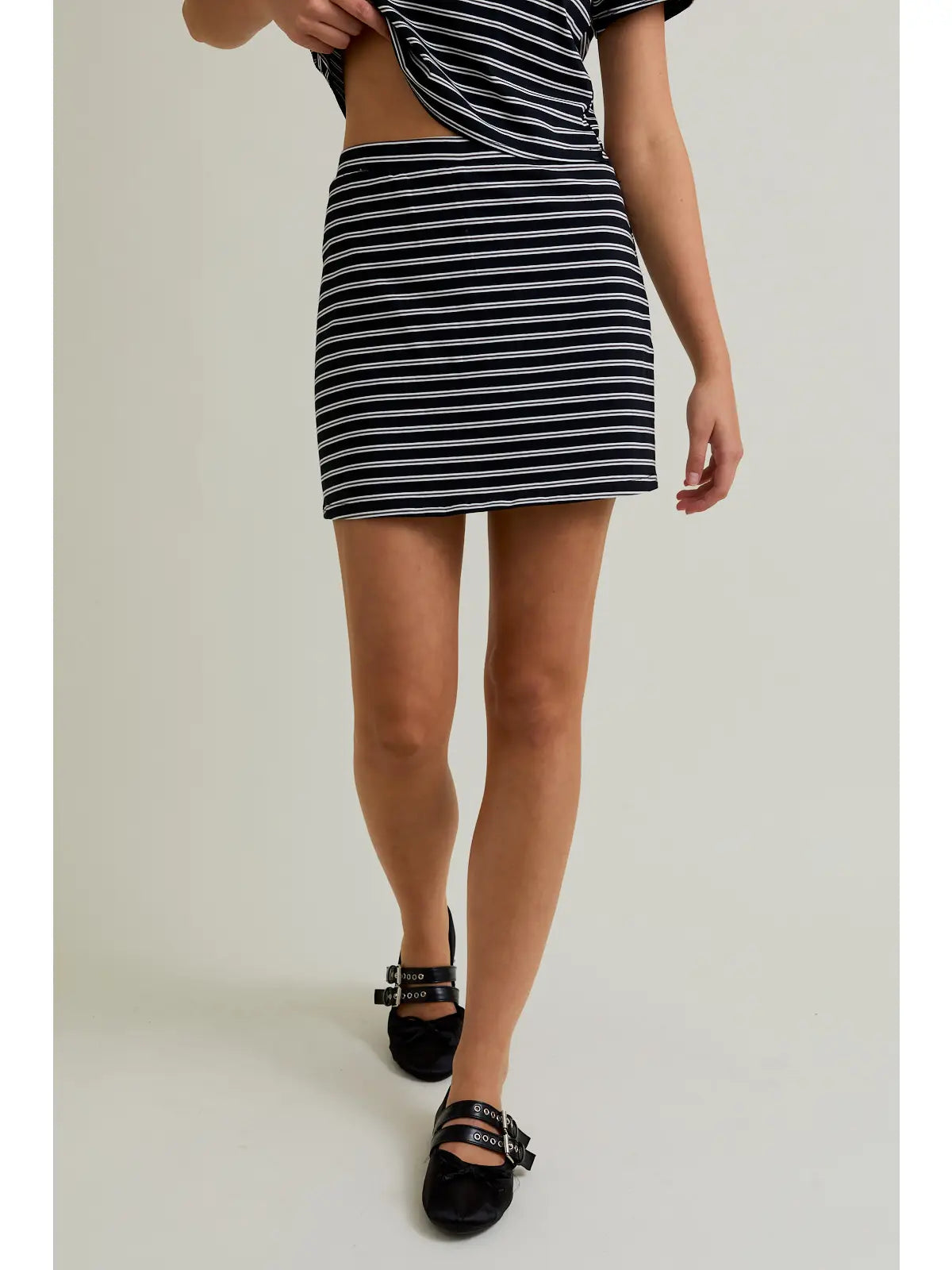 Striped Skort – The Ivory Palm