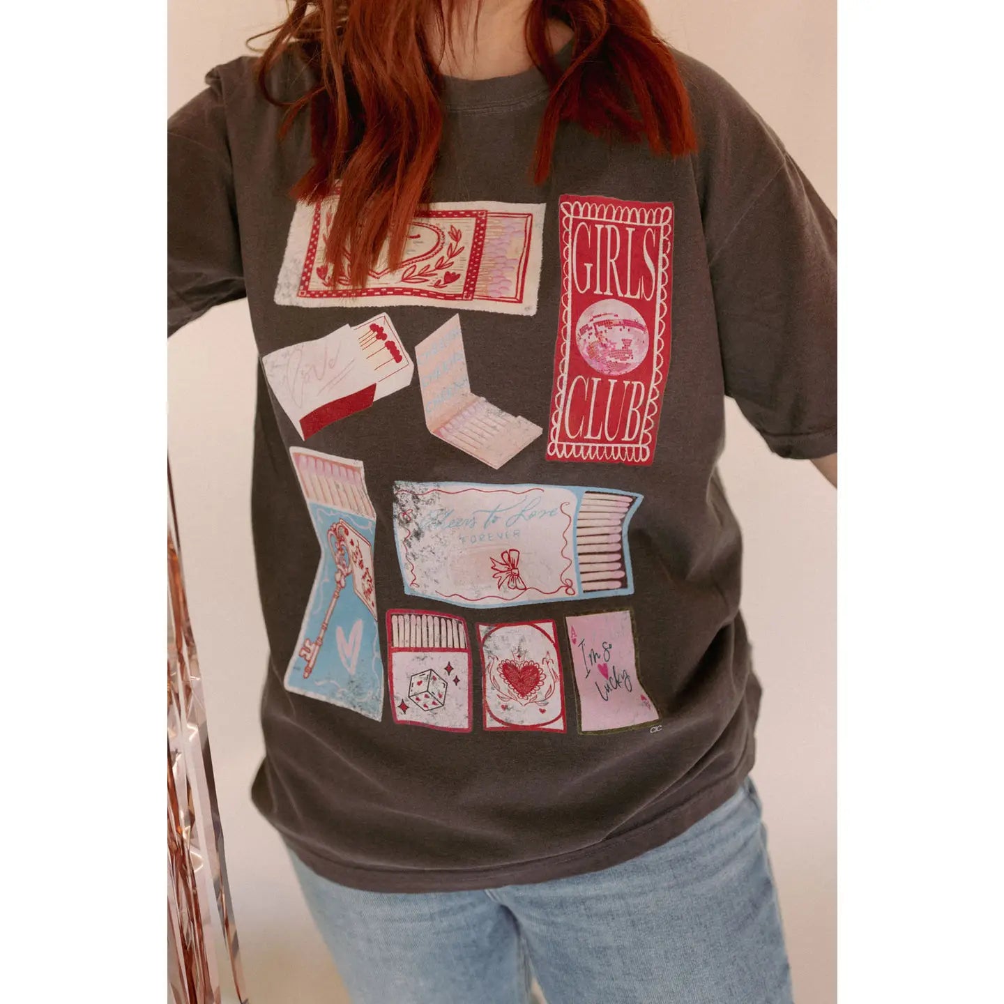 Match Box Graphic Tee – The Ivory Palm